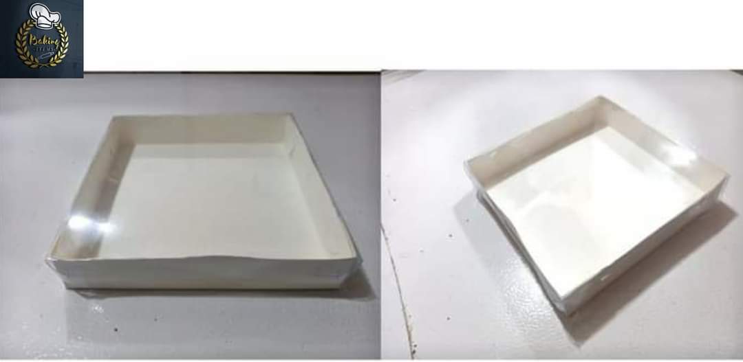 8x8x2 Transparent Box – Baking Items